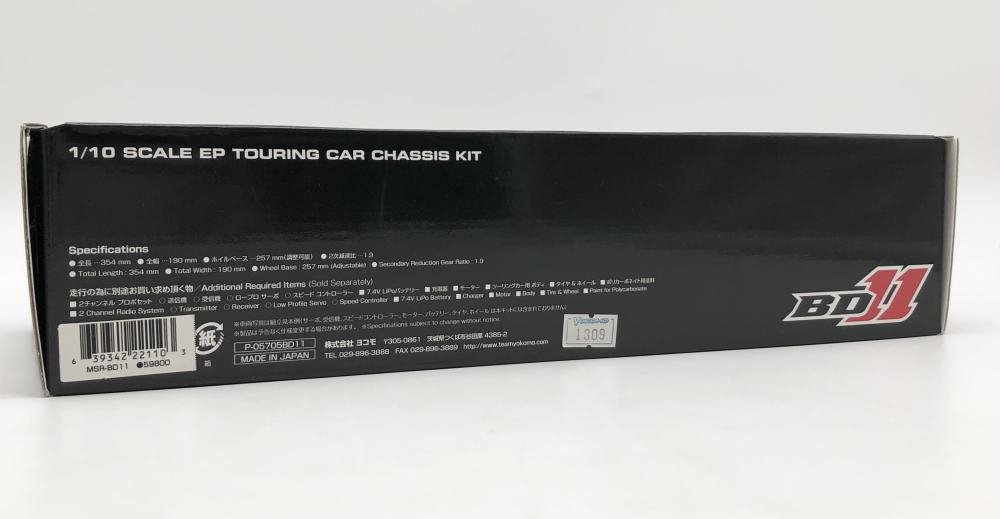 Yahoo!オークション - 未開封 YOKOMO ヨコモ MSR-BD11 1/10 BD11 EPツ...