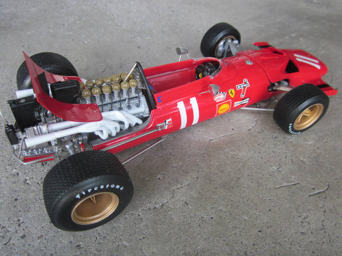 Yahoo!オークション - モデルファクトリーヒロ 1/20 フェラーリ 312F1 ...