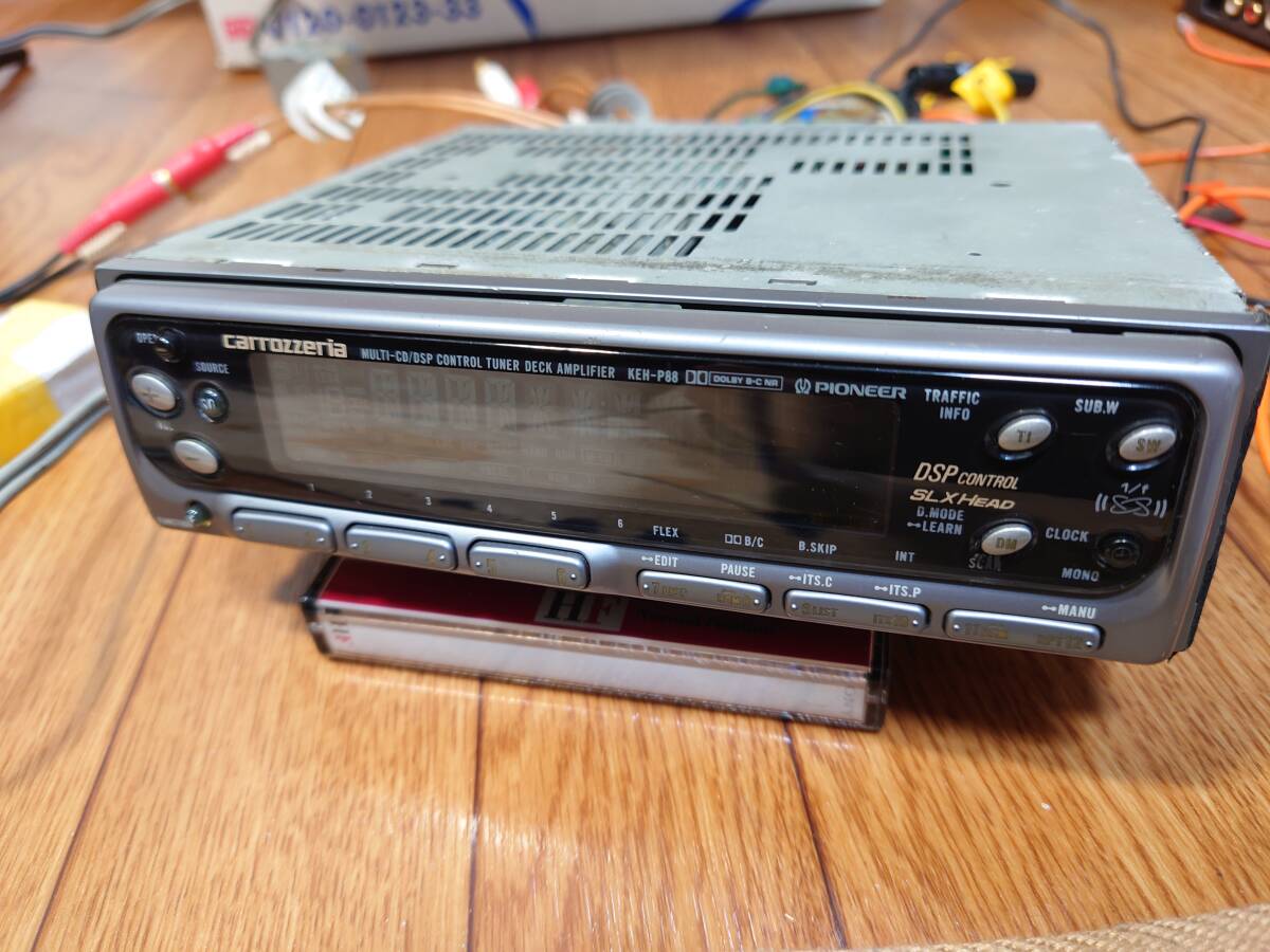 名機 carrozzeria KEH-P88 再生OK/バックライト切れ 現状品(テープデッキ)｜売買されたオークション情報、yahooの商品情報をアーカイブ公開 - オークファン ...