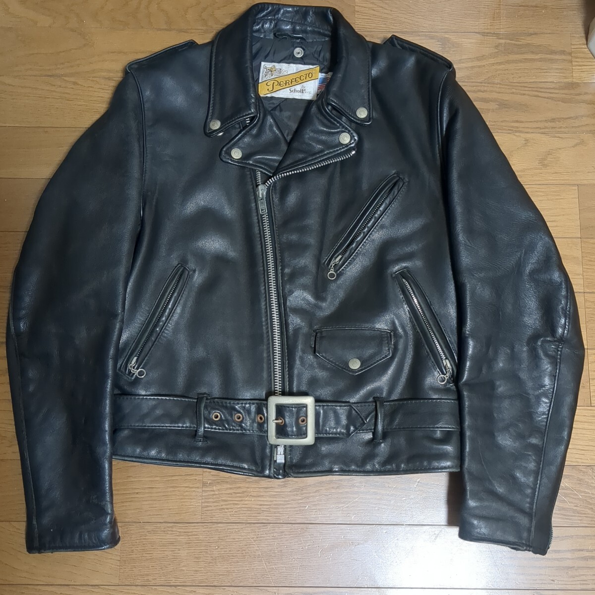 Yahoo!オークション - Schott ショット ダブルライダース 618 38