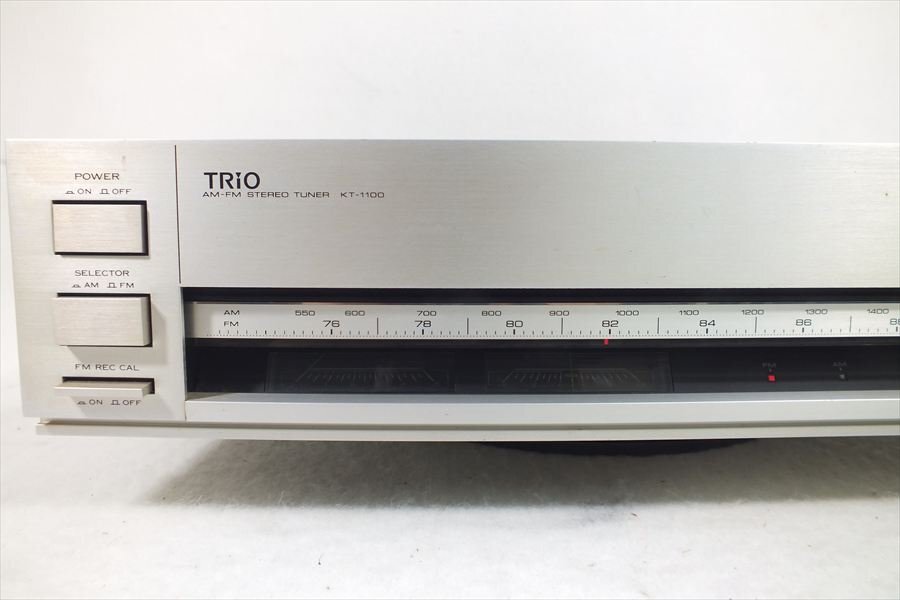 Yahoo!オークション - TRIO トリオ KT-1100 チューナー 中古 現状品 2...