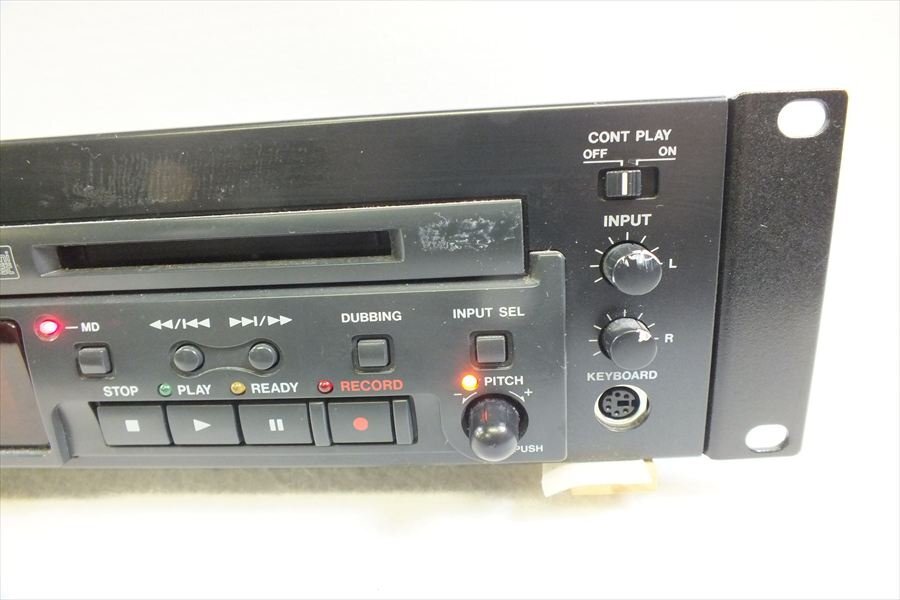 Yahoo!オークション - TASCAM タスカム MD-CD1 CD/MDプレーヤー 中古 ...