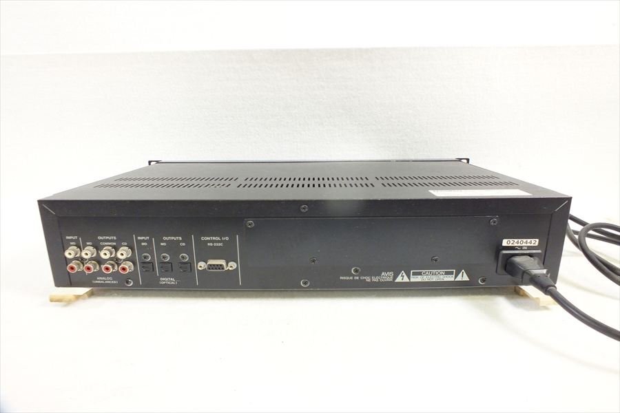 Yahoo!オークション - TASCAM タスカム MD-CD1 CD/MDプレーヤー 中古 ...