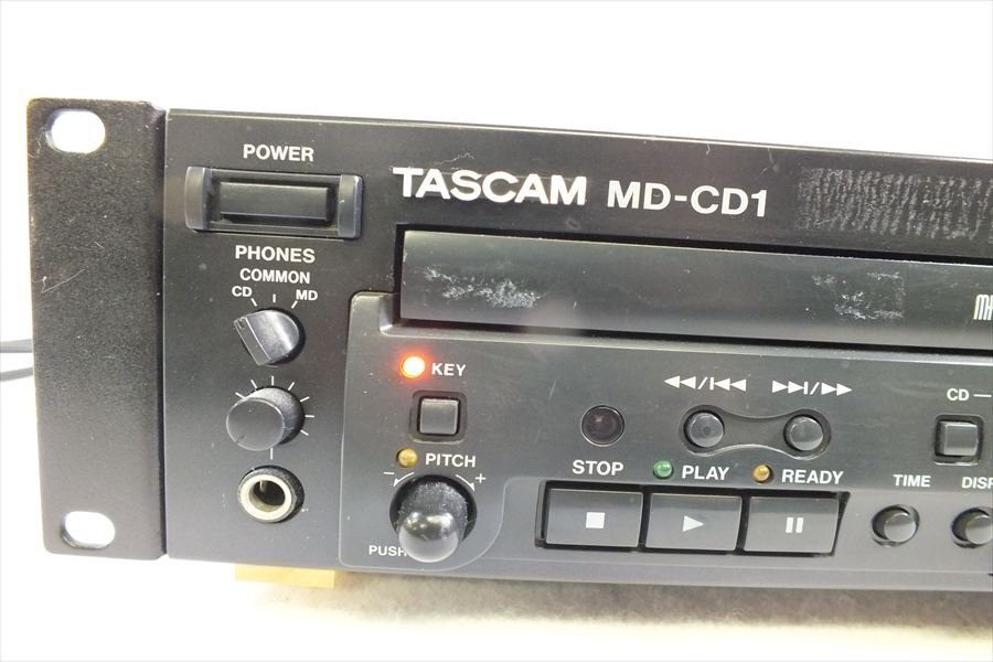 Yahoo!オークション - TASCAM タスカム MD-CD1 CD/MDプレーヤー 中古 ...