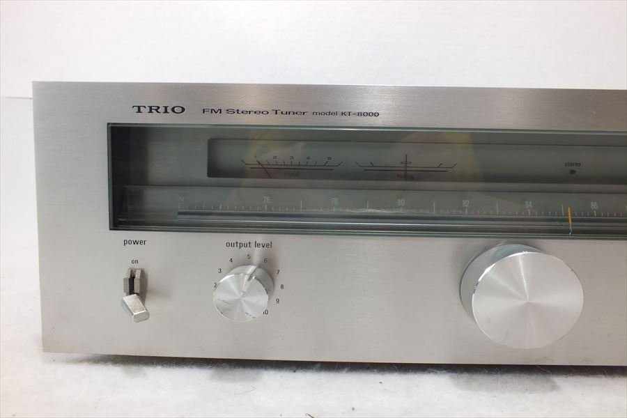 Yahoo!オークション - TRIO トリオ kt-8000 チューナー 中古 現状品 2...