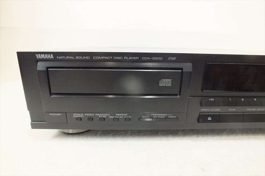 Yahoo!オークション - YAMAHA ヤマハ CDX-2200 CDプレーヤー 動作確認...