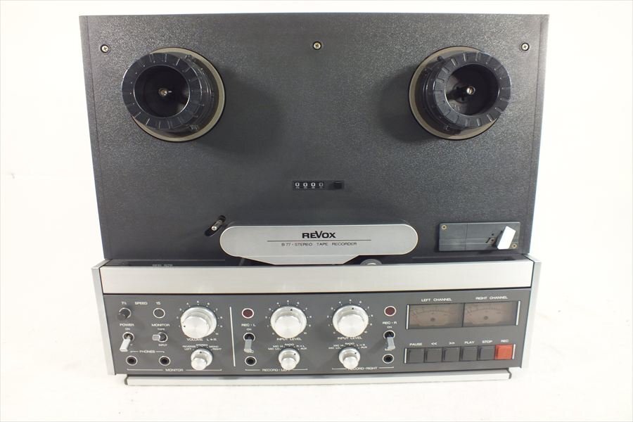 Yahoo!オークション - REBOX ルボックス B77 オープンリールデッキ 中...