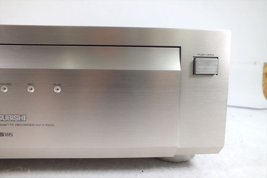 Yahoo!オークション - MITSUBISHI 三菱電機 HV-V7000 ビデオデッキ SV...