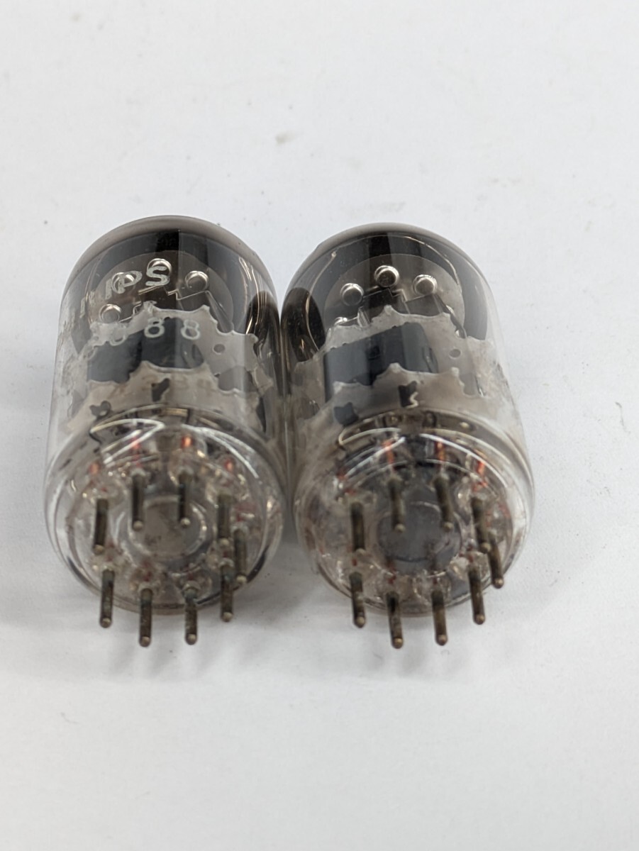 Yahoo!オークション - PHILIPS ECC88（6DJ8）2本 TV－7D/Uにて試験み ...