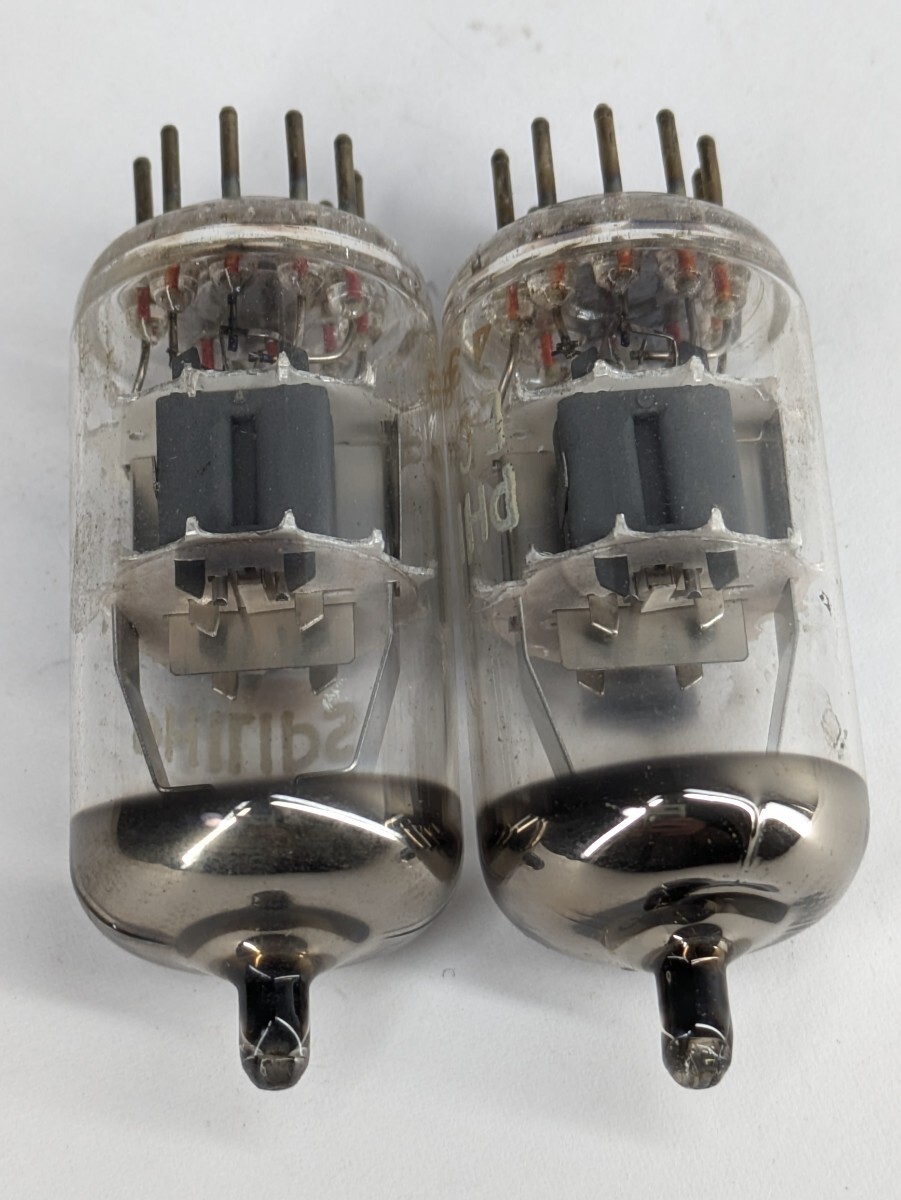 Yahoo!オークション - PHILIPS ECC88（6DJ8）2本 TV－7D/Uにて試験み ...