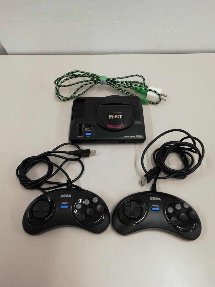 SEGA MEGA DRIVE MINI セガ メガドライブミニ 16-BIT HAA-2520 コントローラ HAA-2522 46-26(本体、アクセサリー)｜売買されたオークション情報 ...