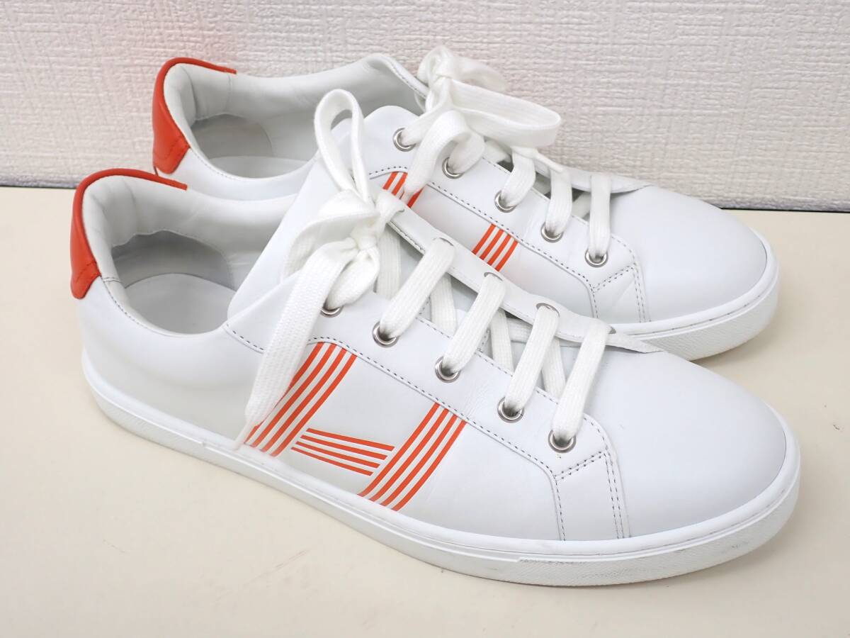 Yahoo!オークション - 6422 エルメス Herms アヴァンタージュ スニーカ...