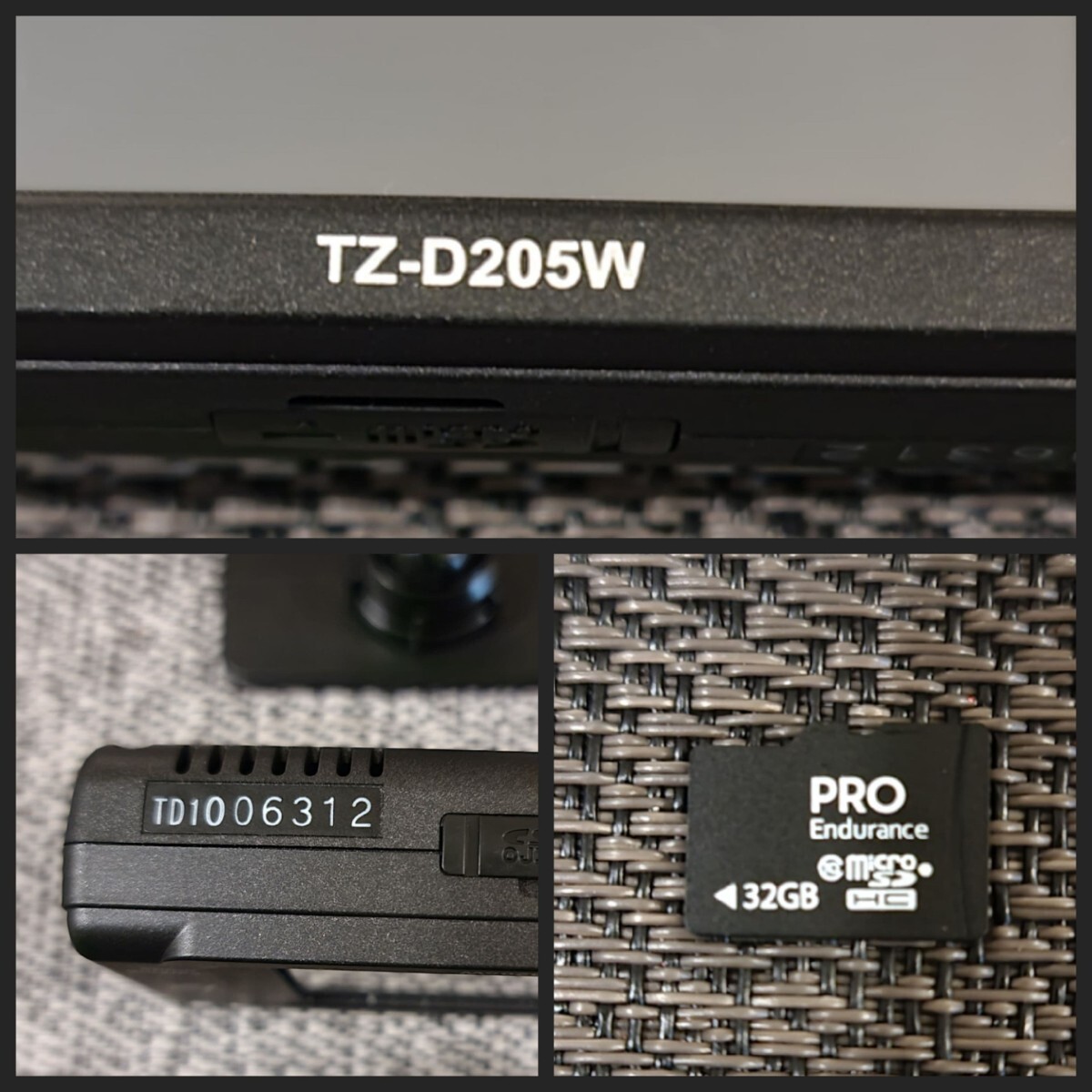 Yahoo!オークション - [ TZ]【TZ-D205W】[SD-32GB] ドライブレコーダ...