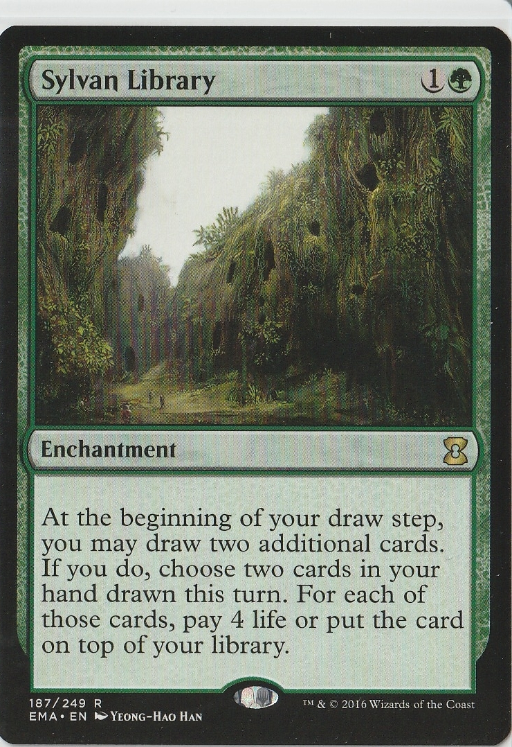 Yahoo!オークション - MTG Sylvan Library（シルバン図書館）187/249R...