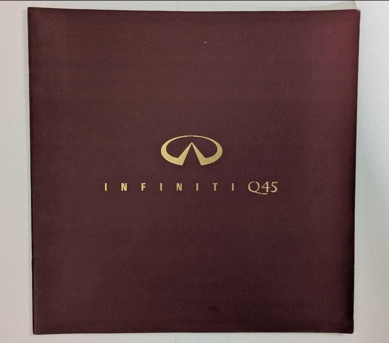 Yahoo!オークション - インフィニティQ45カタログ(1989年10月)G50