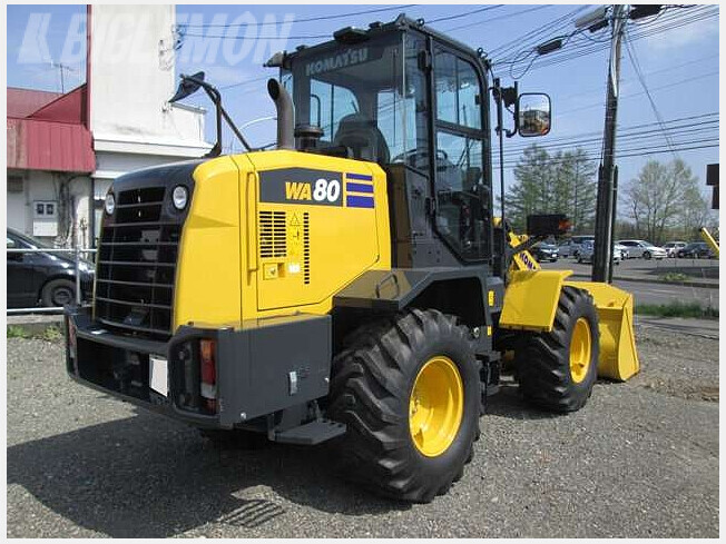 Yahoo!オークション - タイヤショベル(ホイールローダー) コマツ WA80-...