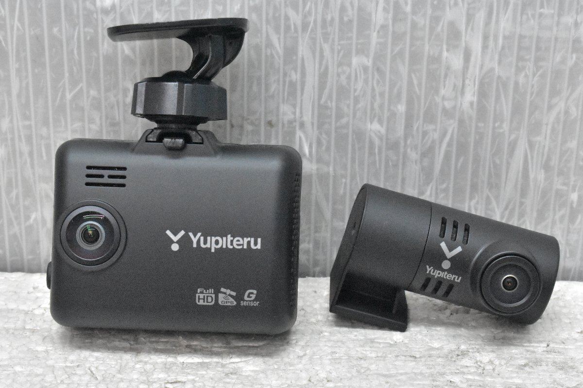 Yahoo!オークション - ユピテル ドライブレコーダー Y-210R 前後 2カメ...