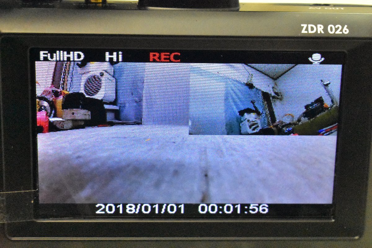 Yahoo!オークション - コムテック ドライブレコーダー ZDR026 前後 2カ...