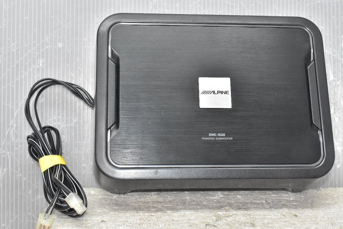 Yahoo!オークション - アルパイン SWE-1500 サブウーファー ウーハー 1...
