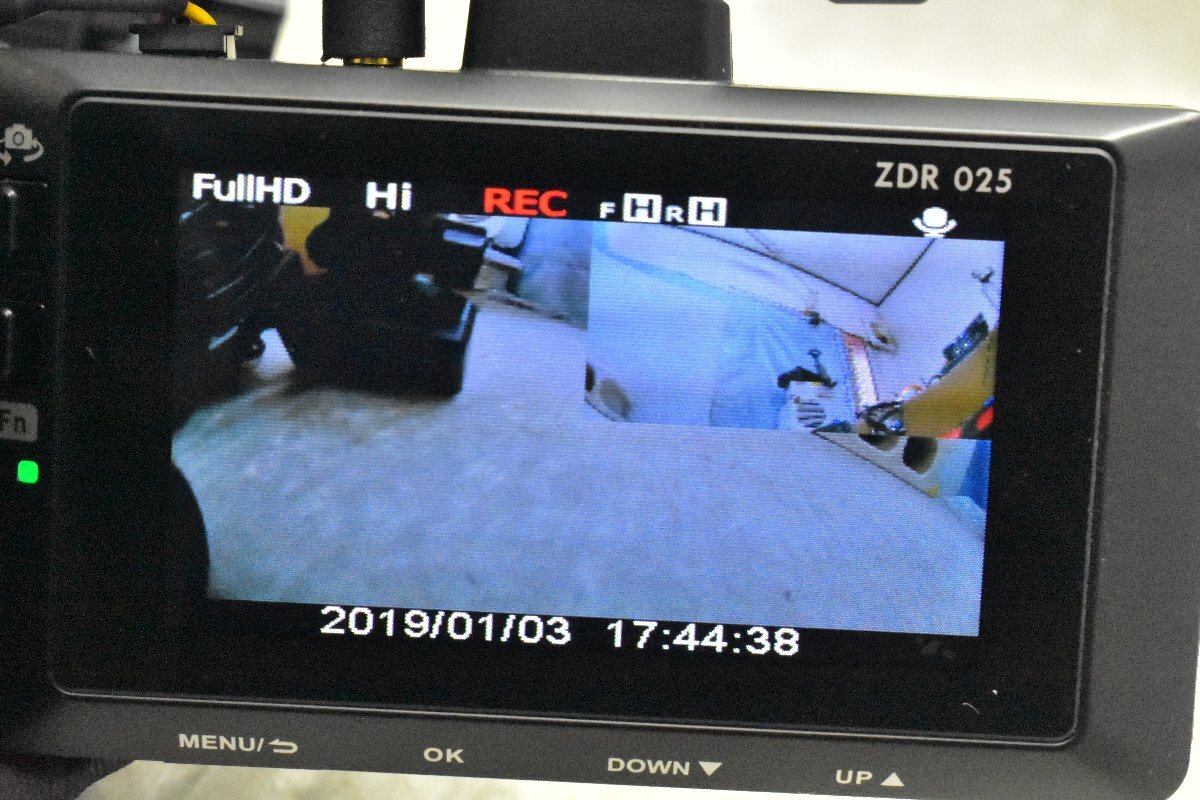 Yahoo!オークション - コムテック ドライブレコーダー ZDR025 前後 2カ...