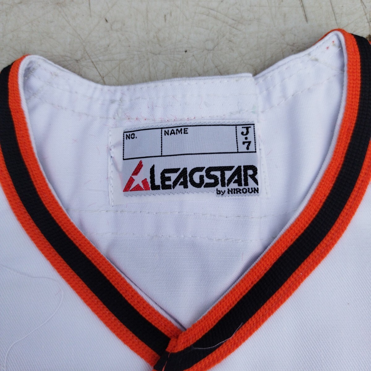 Yahoo!オークション - LEAGSTARリーグスター野球ユニフォームセットJ-7...