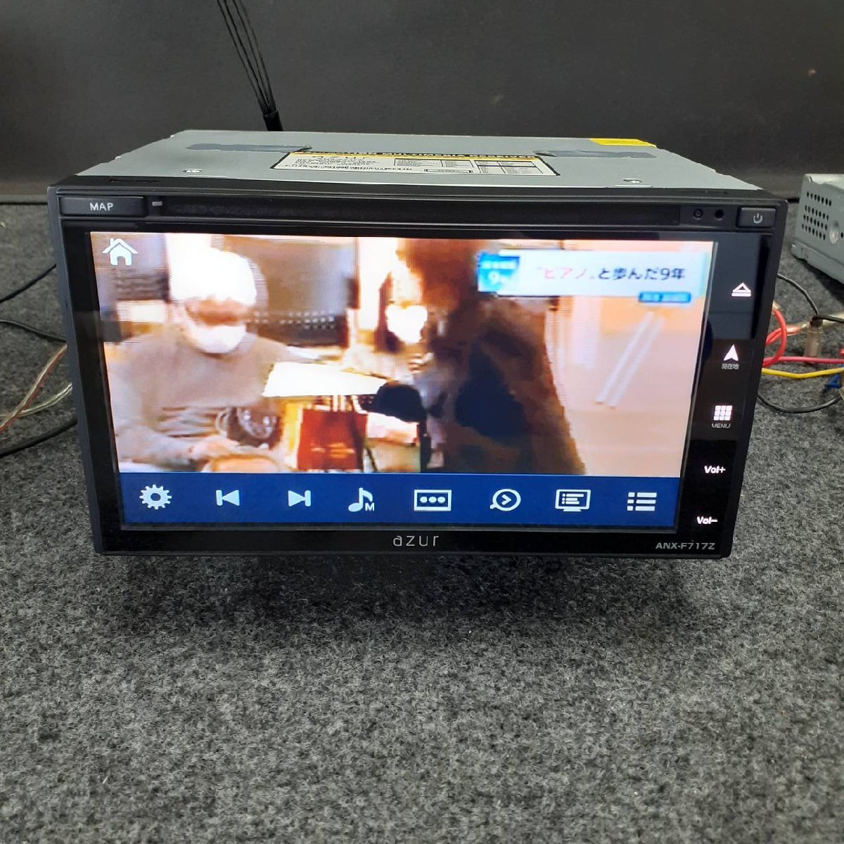 Yahoo!オークション - azur ANX-F717Z 地図データ 2017年 メモリ ナビ ...