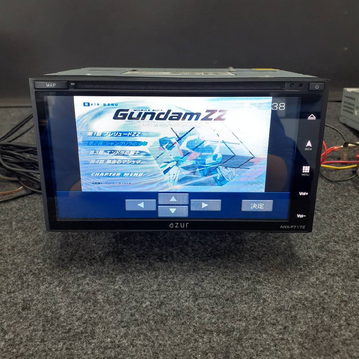 Yahoo!オークション - azur ANX-F717Z 地図データ 2017年 メモリ ナビ ...