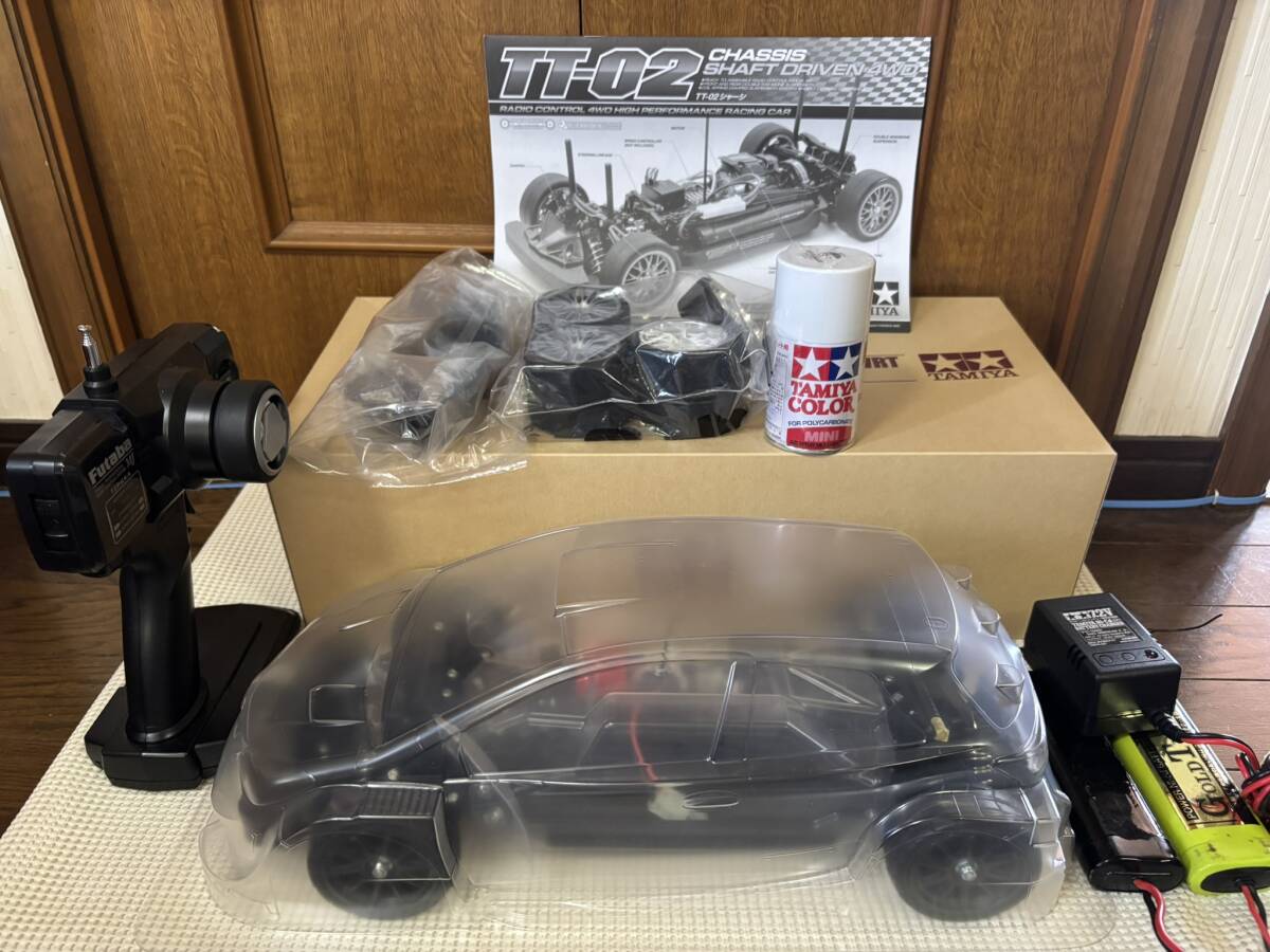 Yahoo!オークション - タミヤ TAMIYA 1/10 電動RCカー TT02 ヤリスWRC ...