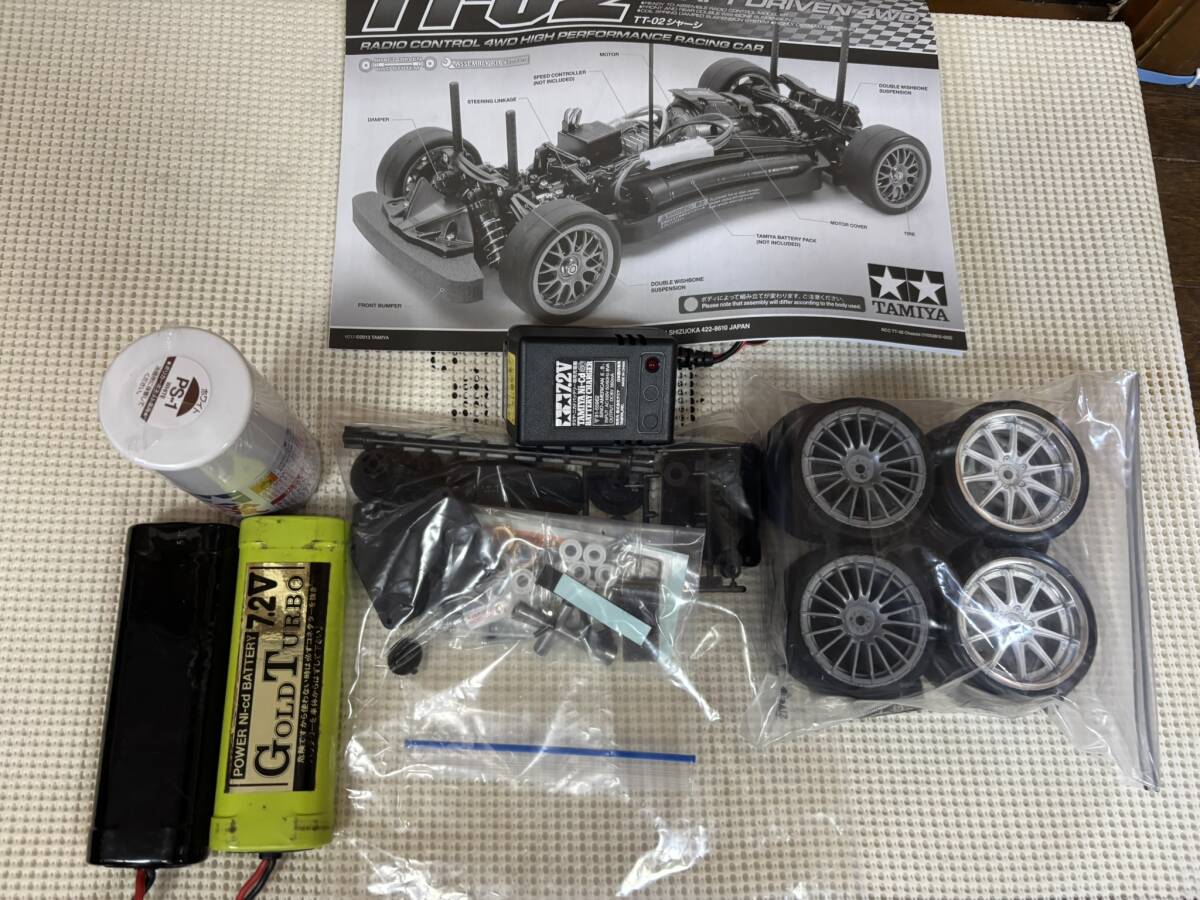 Yahoo!オークション - タミヤ TAMIYA 1/10 電動RCカー TT02 ヤリスWRC ...