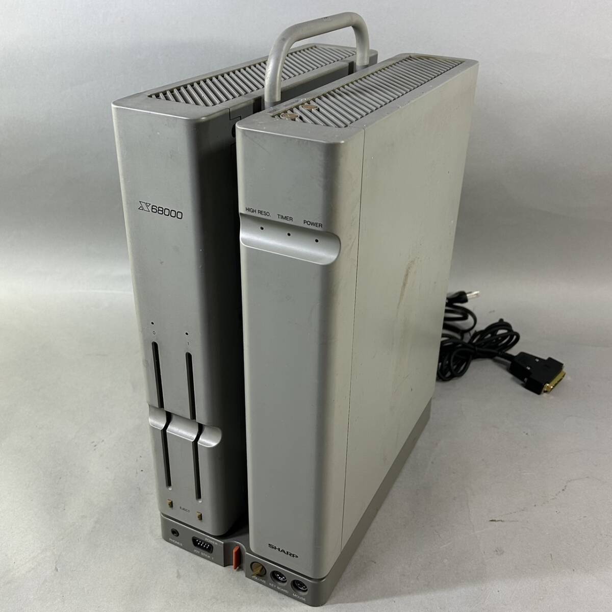 Yahoo!オークション - 285同梱NG SHARP 初代 X68000 (CZ-600CE) 本体 ...