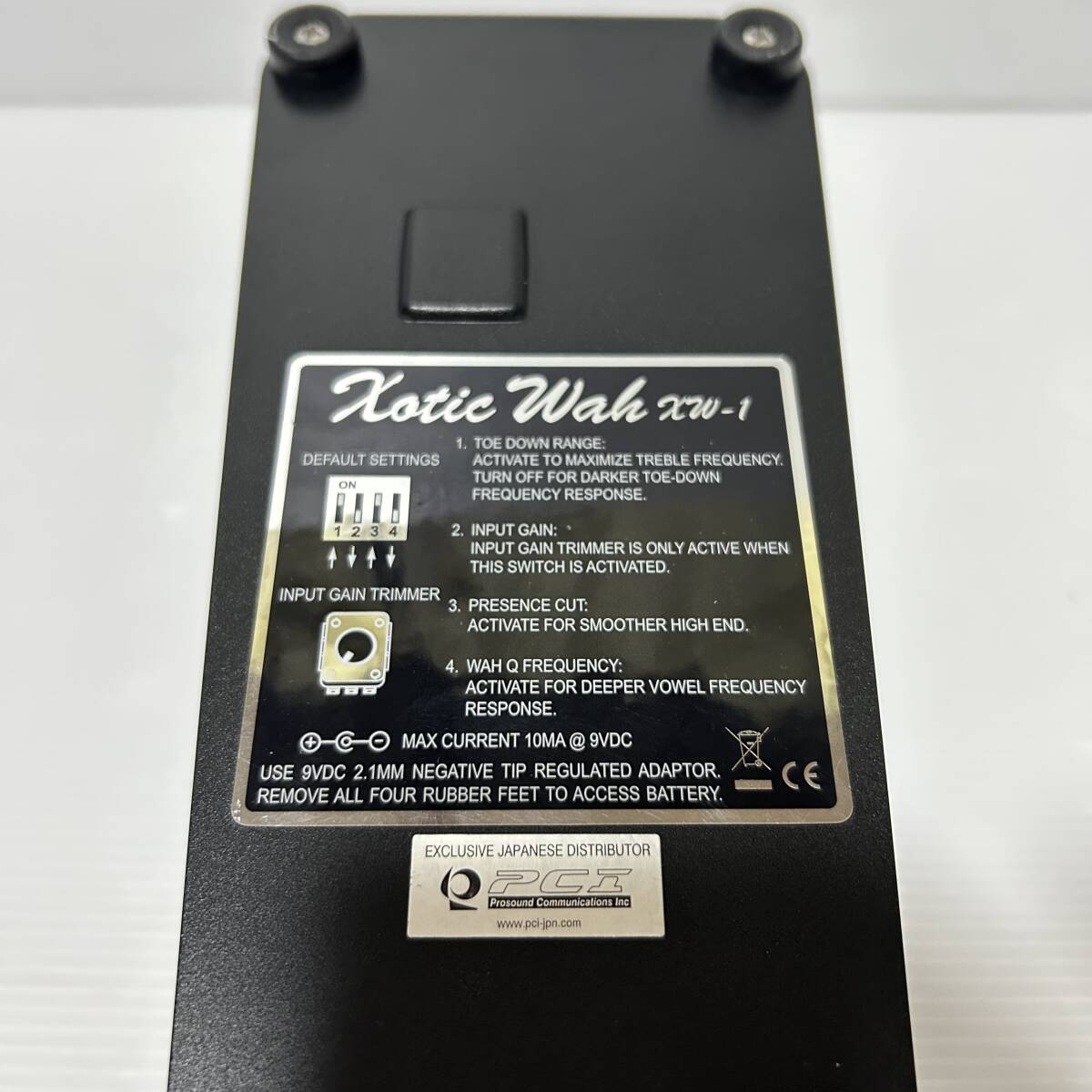 Yahoo!オークション - xotic xw-1 エキゾチック ワウペダル