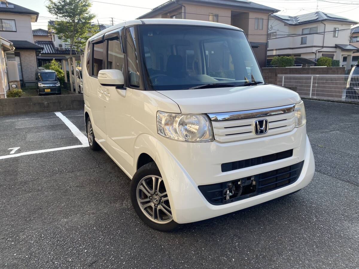 Yahoo!オークション - 福岡発 H26 NBox JF1 G・Lパッケージ TV バック...