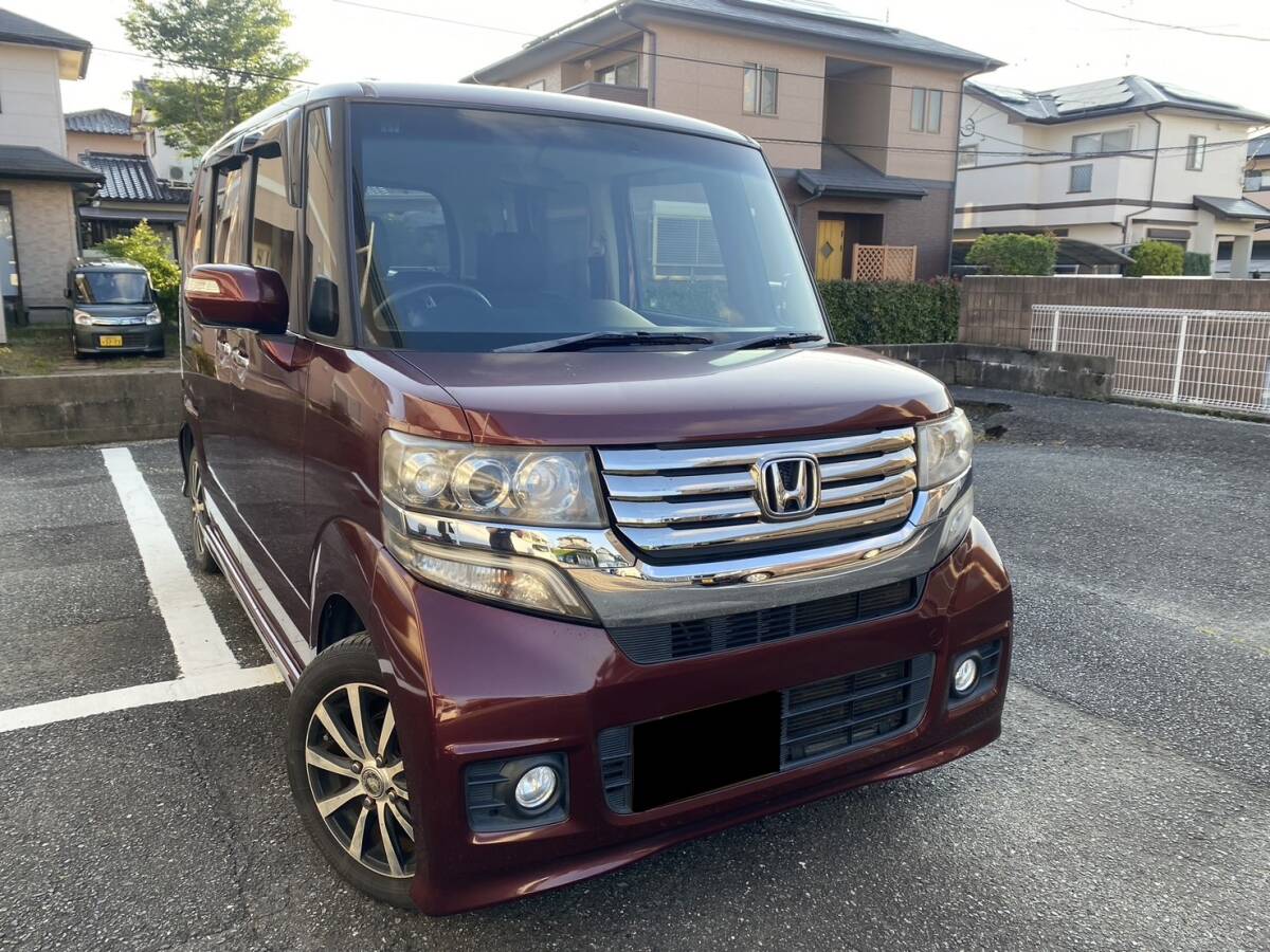 Yahoo!オークション - 福岡発 H24 NBoxカスタム JF1 GLパッケージ 純...