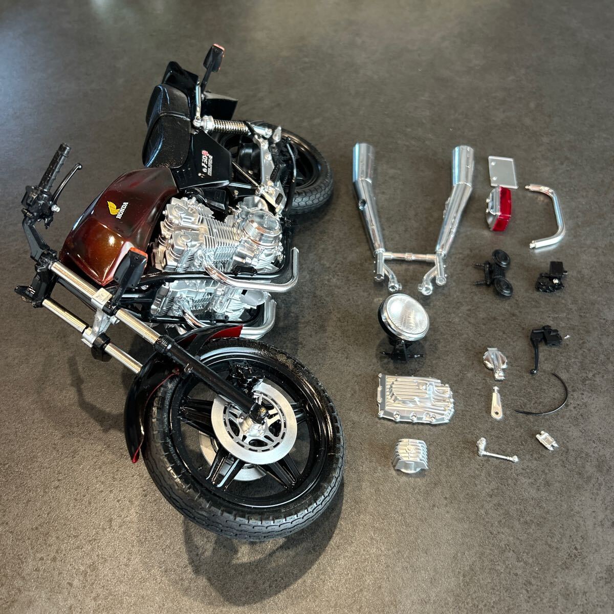 Yahoo!オークション - TAMIYA 田宮模型 Honda CB750 FOUR 1/6スケール ...