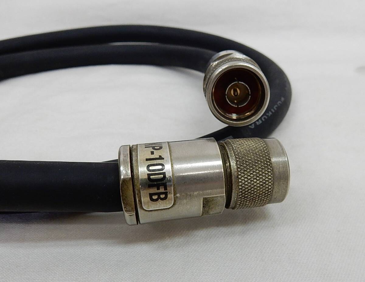 Yahoo!オークション - N型 NP-10DFB 1m 中間ケーブル FUJIKURA