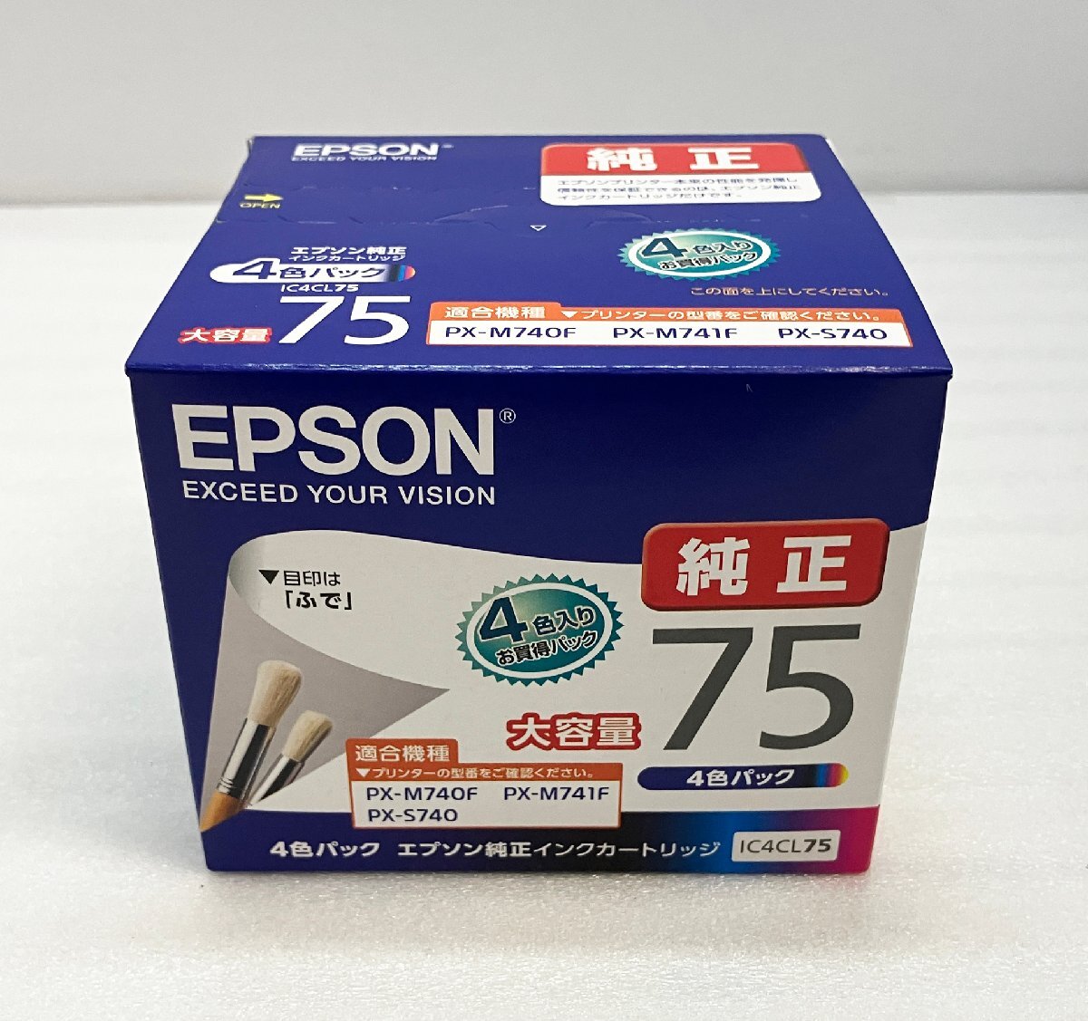 Yahoo!オークション - 未使用品 【未開封】インクカートリッジ IC4CL7...