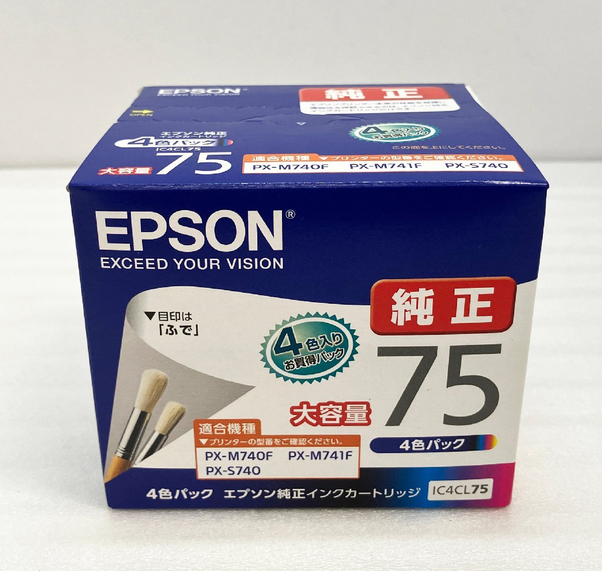 Yahoo!オークション - 未使用品 【未開封】インクカートリッジ IC4CL7...