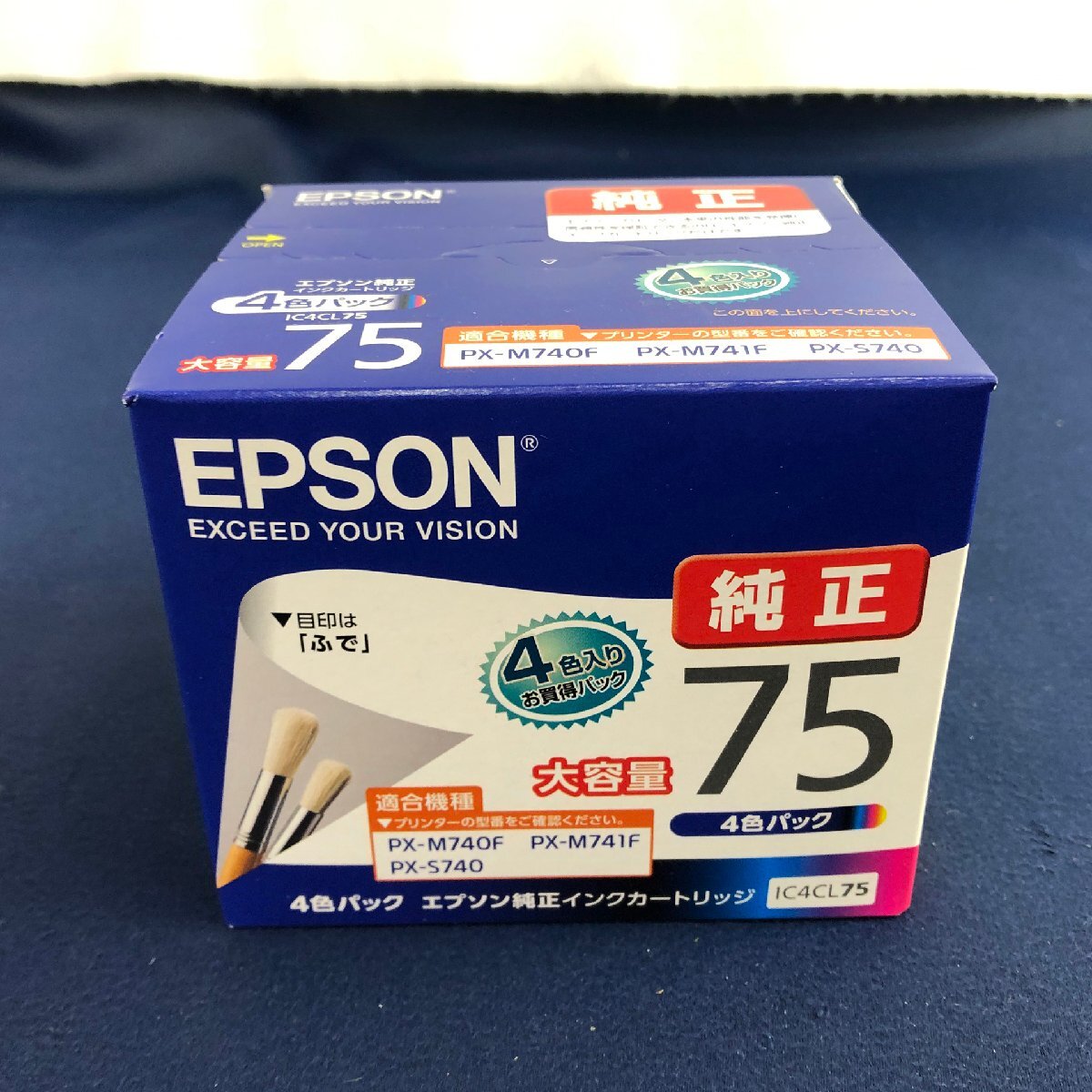 Yahoo!オークション - 未使用品 【未開封】インクカートリッジ IC4CL7...