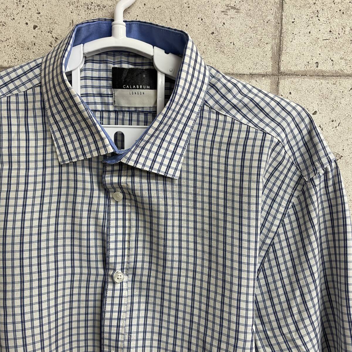 Yahoo!オークション - 中古 アメリカ古着 CALA BRUM LONDON 長袖シャツ...