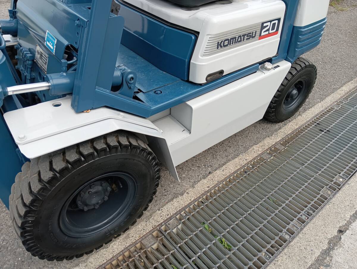 Yahoo!オークション - KOMATSU コマツ FG20-11 フォークリフト フルフ...