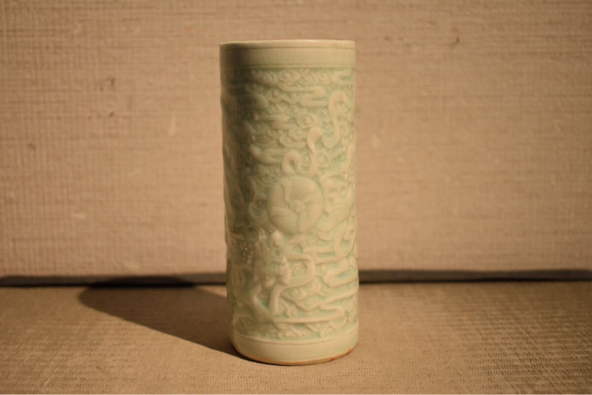 Yahoo!オークション - 【GE】E666【コレクター所蔵品】時代 影青筆立