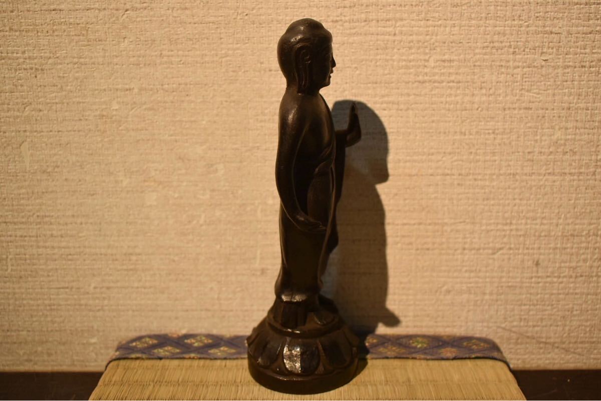 Yahoo!オークション - 【GE】Z724【コレクター所蔵品】時代 銅観音像/...