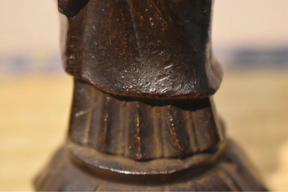 Yahoo!オークション - 【GE】Z724【コレクター所蔵品】時代 銅観音像/...