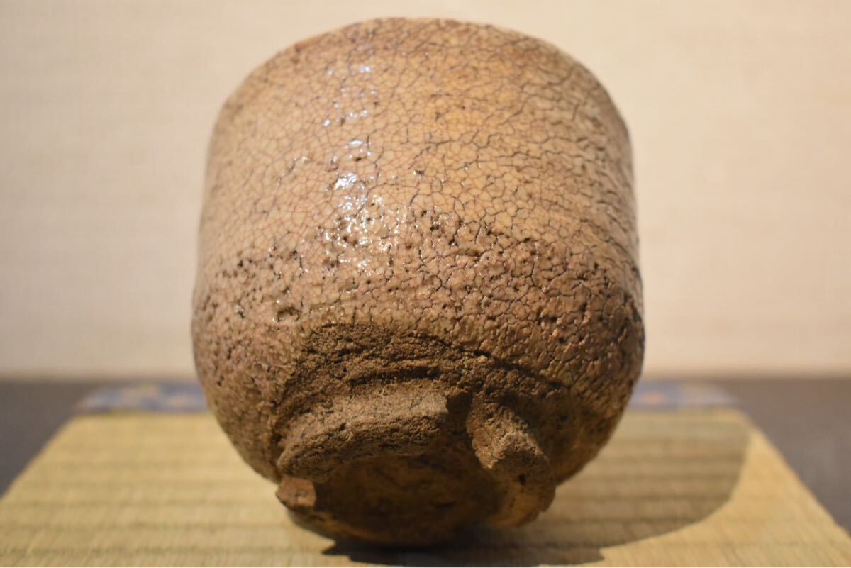 Yahoo!オークション - 【GE】Z756【コレクター所蔵品】時代 古萩茶碗 ...