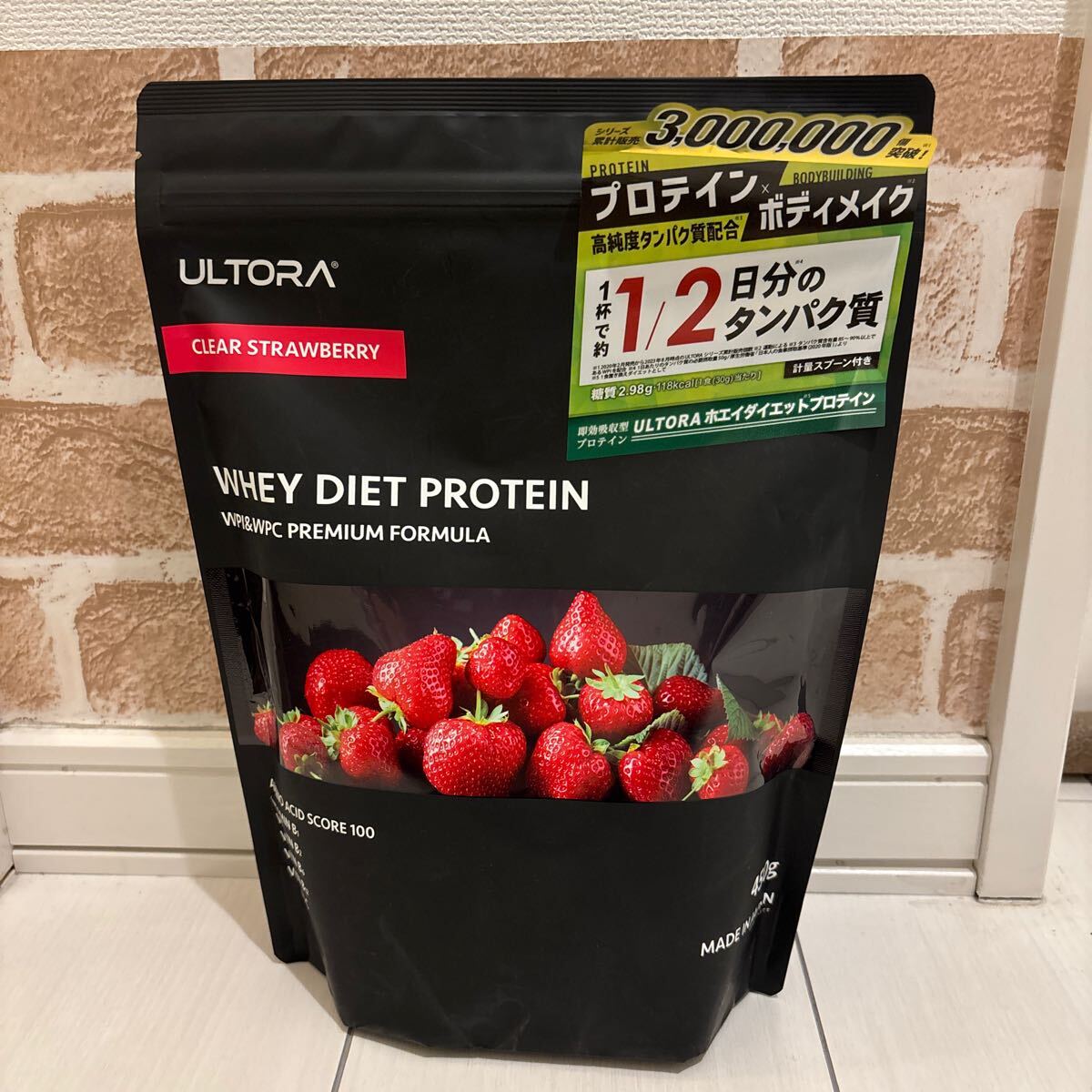 Yahoo!オークション - ULTORA ウルトラ ホエイ プロテイン 450g クリア...