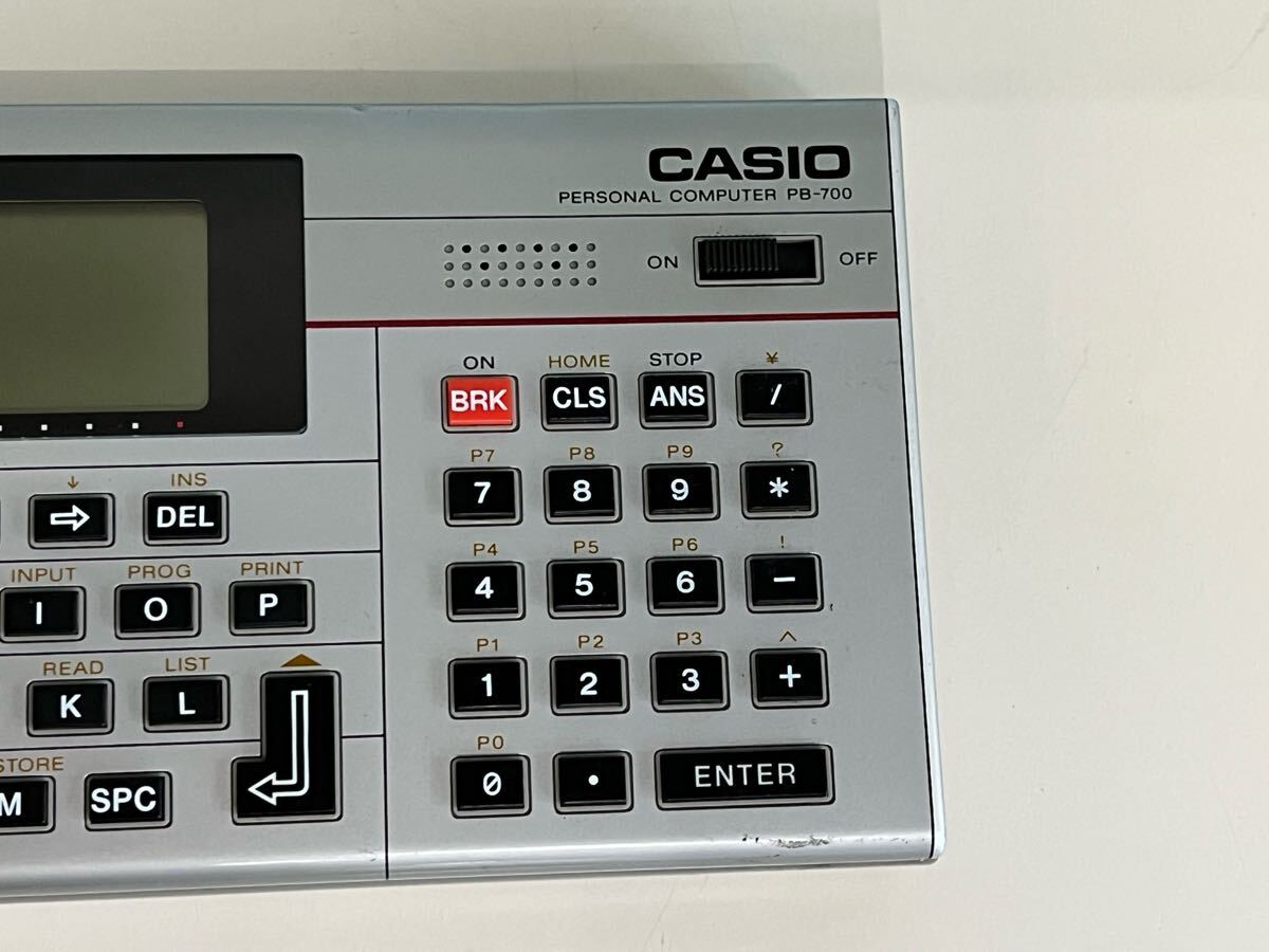 Yahoo!オークション - CASIO PB-700 ポケットコンピュータ ポケコン 動...