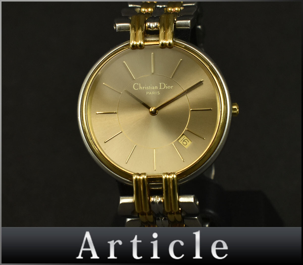 Yahoo!オークション - 802645 動作確認済 Christian Dior ディオール ...