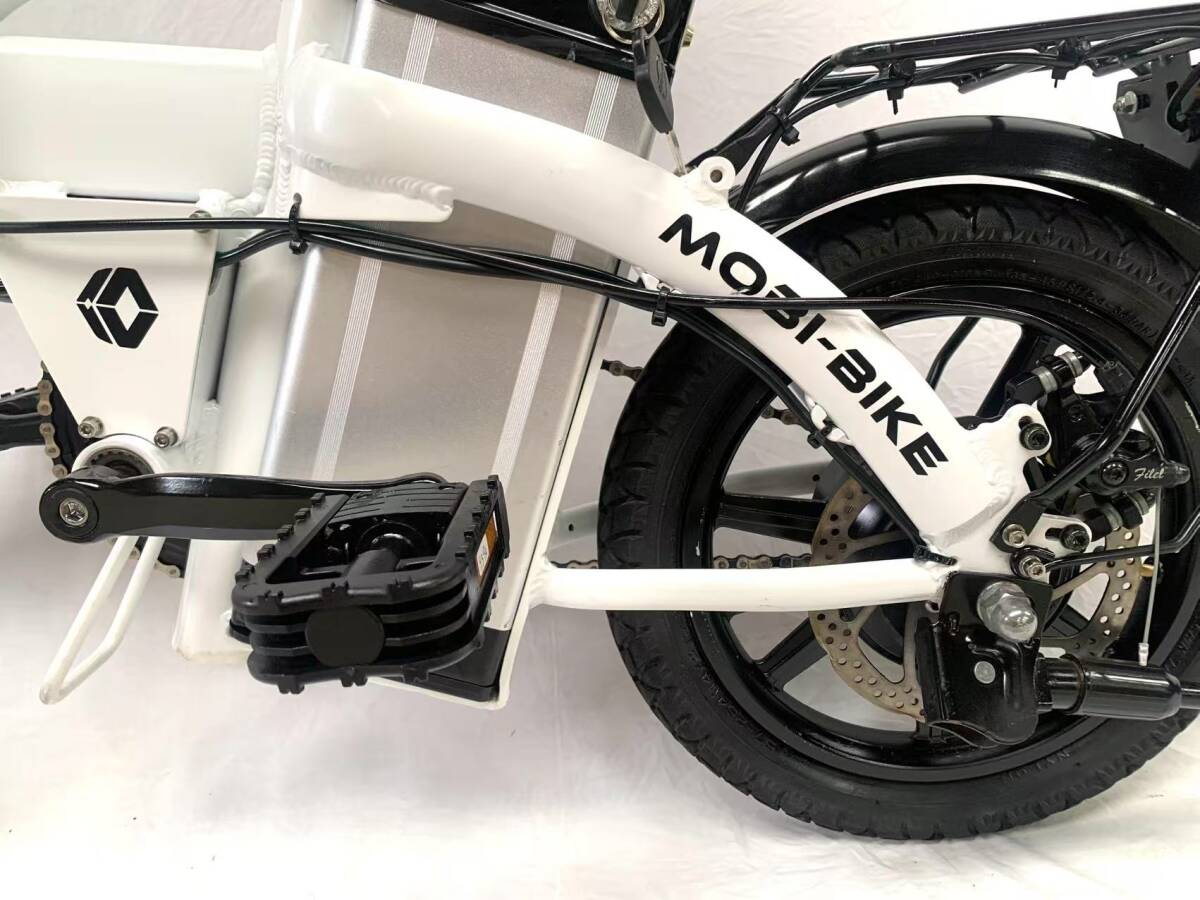 Yahoo!オークション - 1円～MOBIMAX ディスク MTB BIKE 折り畳みフル電...