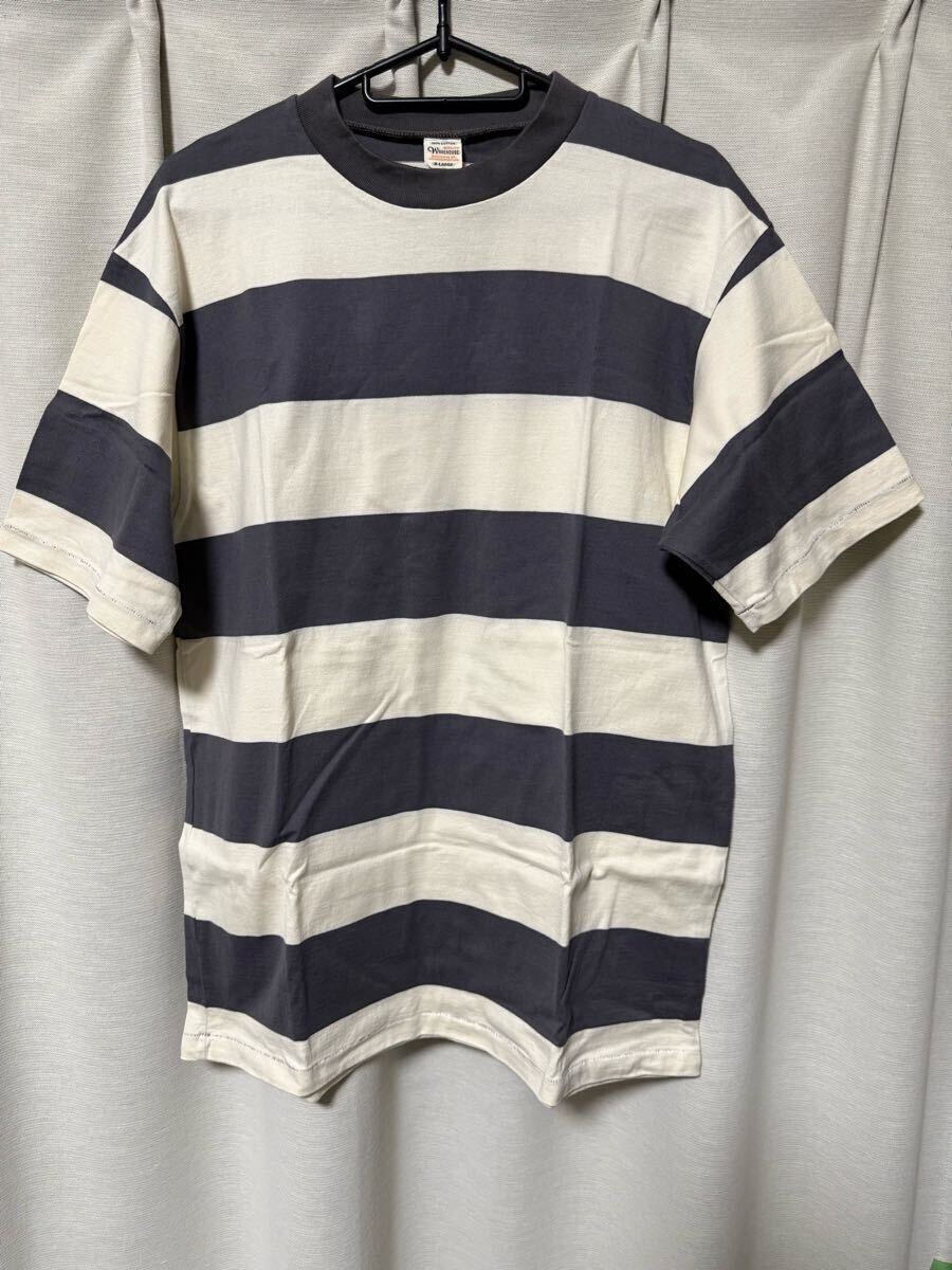 WAREHOUSE ウエアハウス 4071 3インチボーダー半袖Tシャツ サイズXL 品(半袖Tシャツ)｜売買されたオークション情報、yahooの商品情報をアーカイブ公開 - オークファン ...