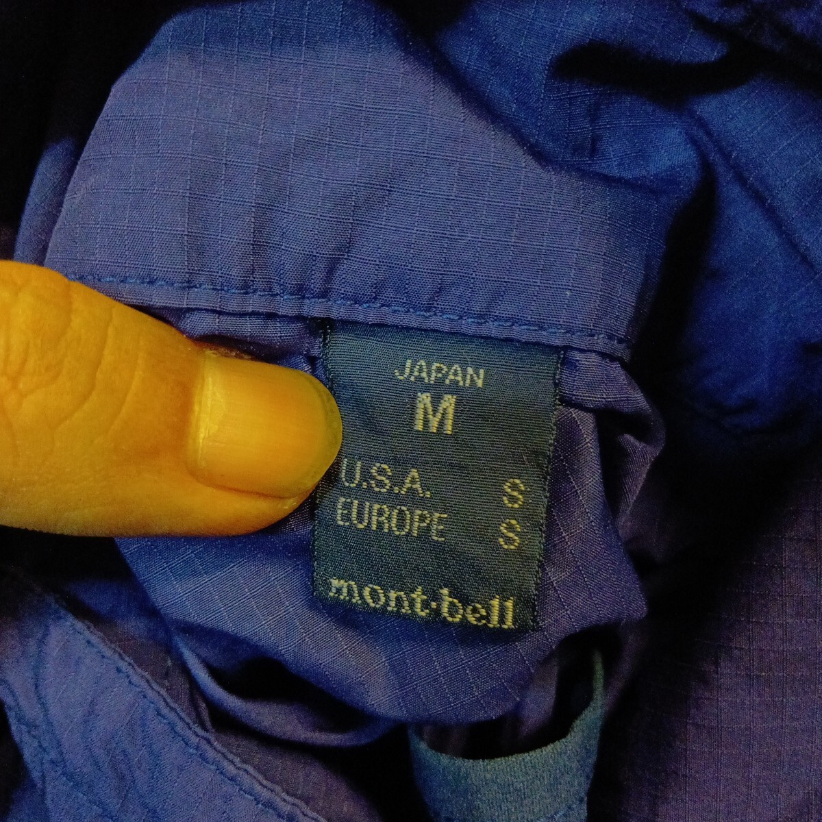 Yahoo!オークション - y119/90s/モンベル mont-bell ジップアップ ナイ...
